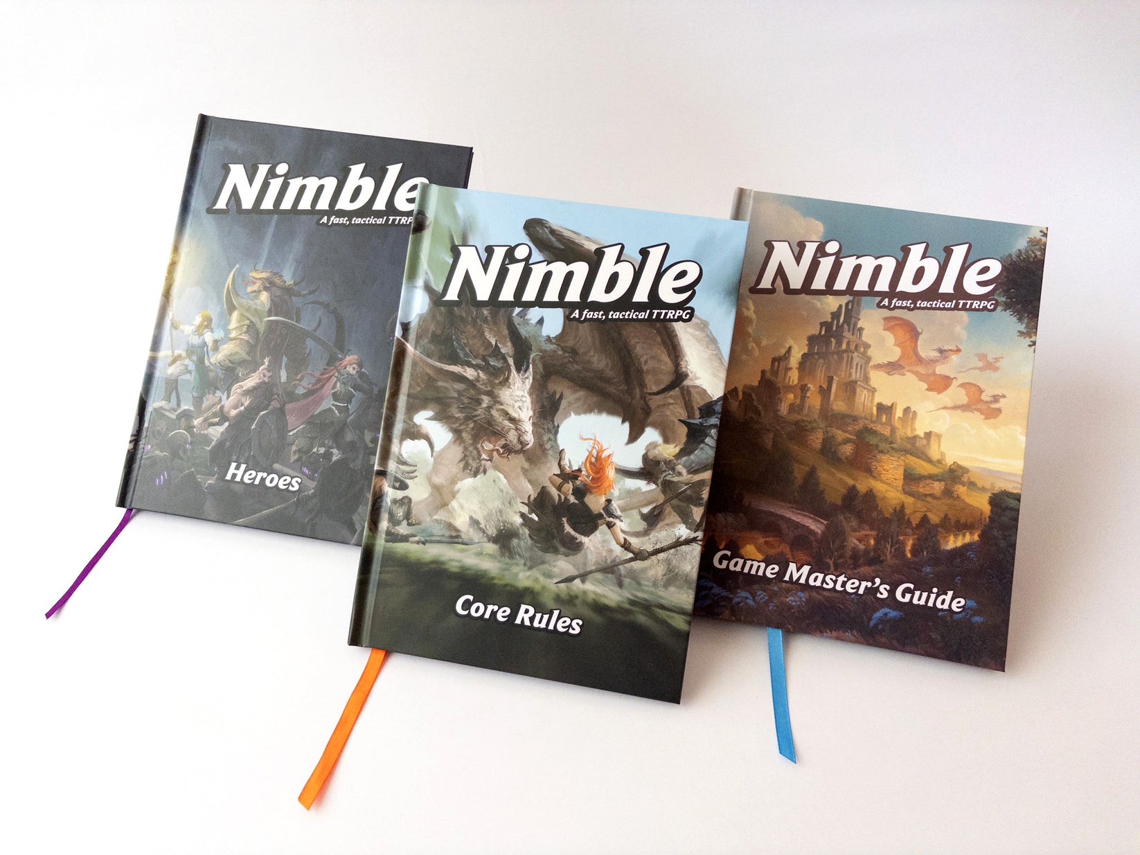 Nimble Hardcover Books – Nimble TTRPG