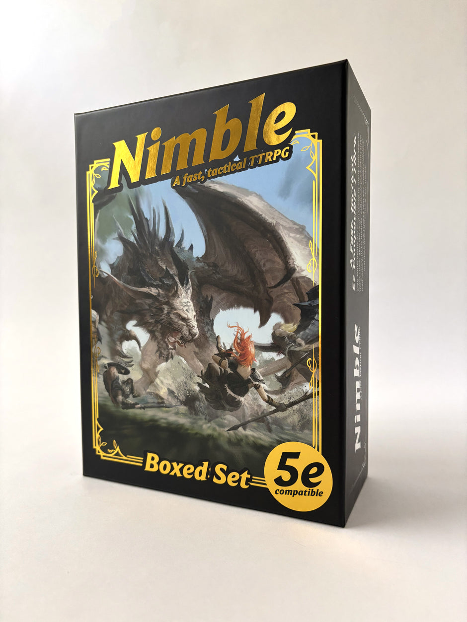 Nimble Co. | Slay the TTRPG Slog – Nimble TTRPG