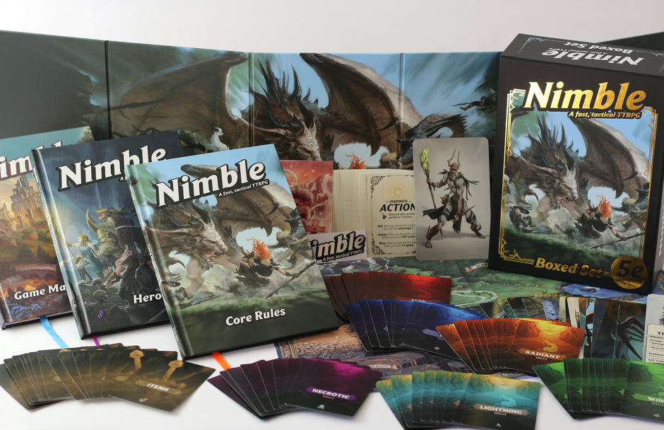 Nimble Co. | Slay the TTRPG Slog – Nimble TTRPG