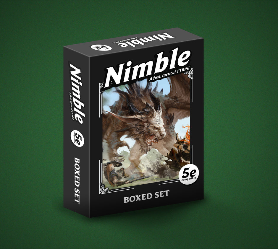 Nimble Co. | Slay the TTRPG Slog – Nimble TTRPG