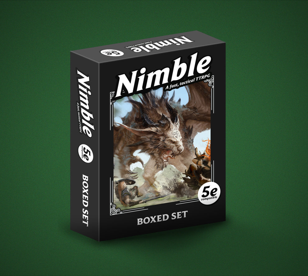 Nimble Boxed Set – Nimble TTRPG