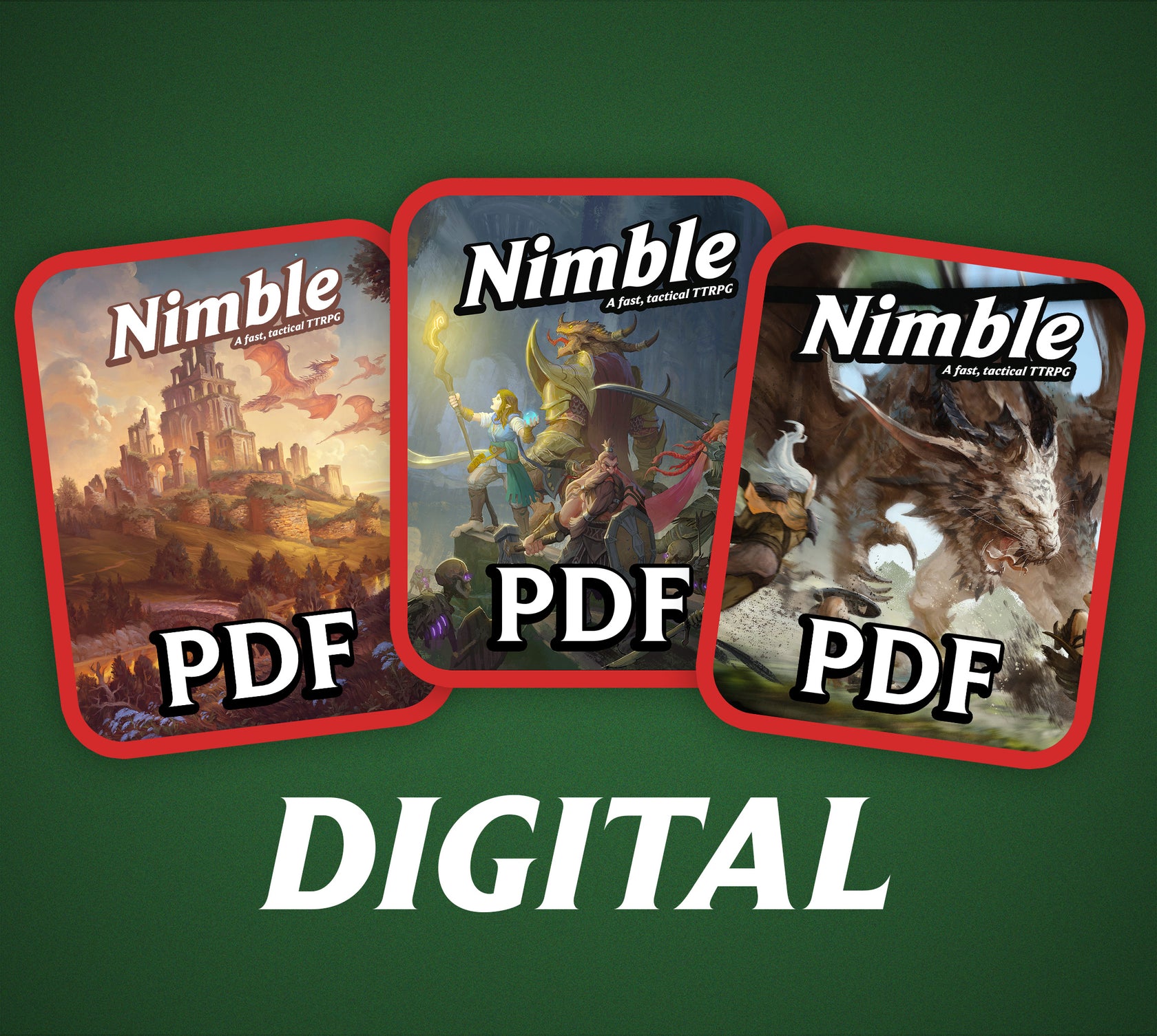 Nimble Digital PDFs – Nimble TTRPG